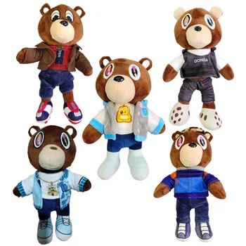 New Custom Kanye Teddy Bear Stuffed Soft Toy Christmas Birthday Gift ...