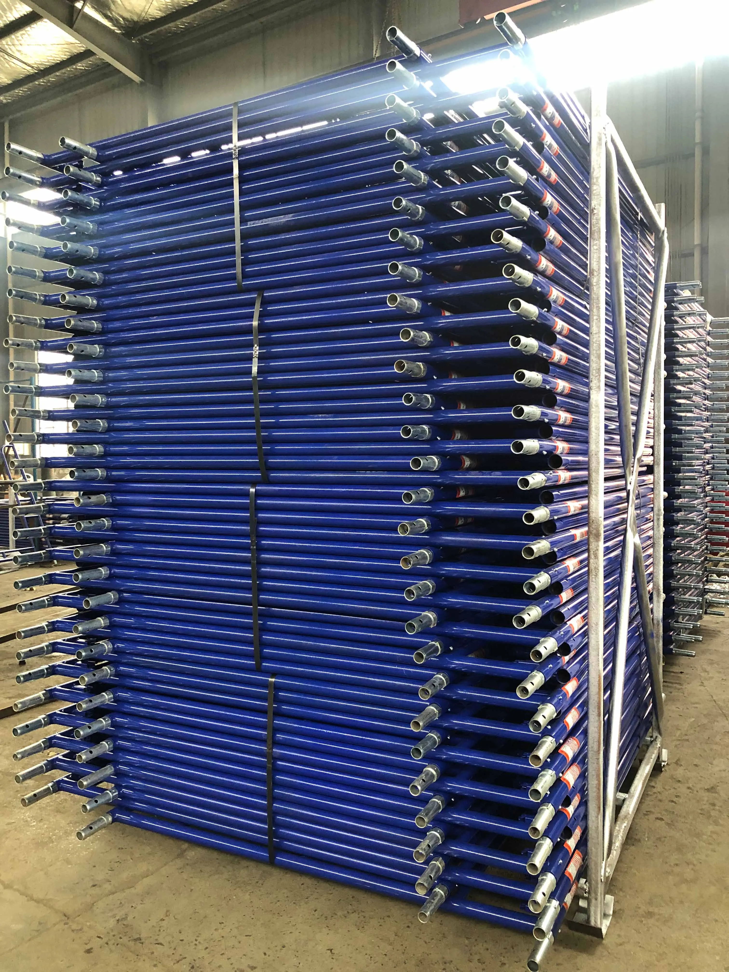 5ft Steel Scaffold Ladder Scaffolding Mobile Construction Tubular ...