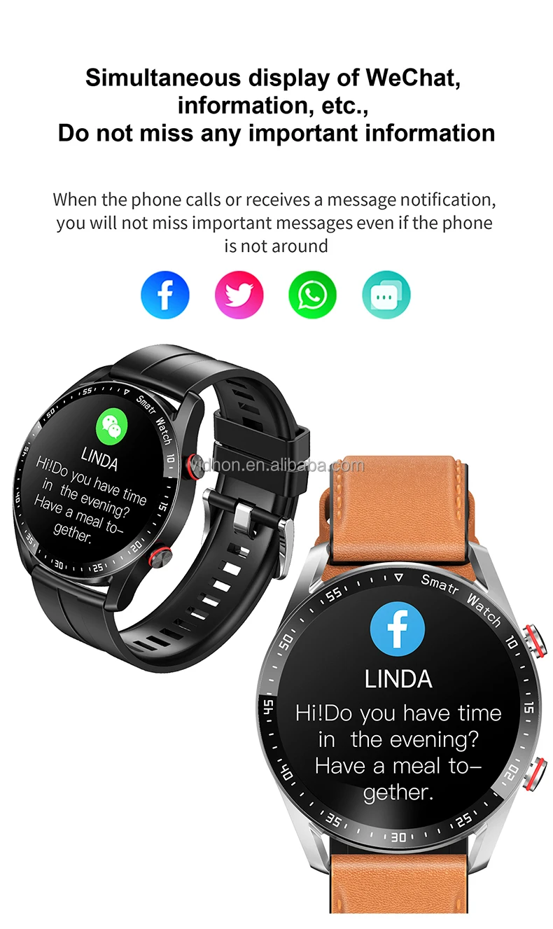 2025 HW20 Smart Watch: Luxury Hi-End Wearable with 3 Styles, IP67 ...