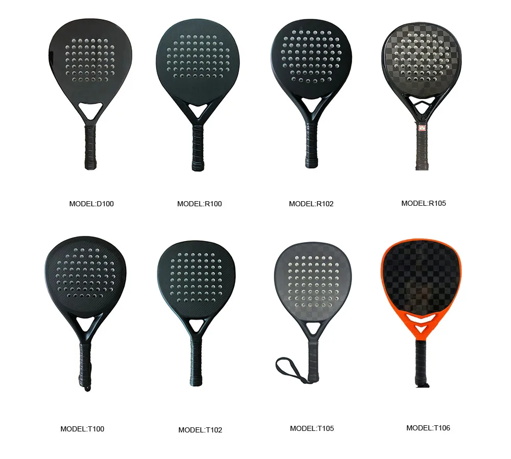 High Quality Carbon Padel Racket 3k Face Sports Carbon Paddle Racket ...