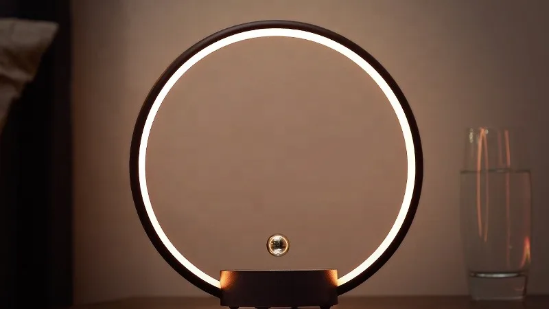 Modern Luxury Wireless Bedside Night Lamp Restaurant Circlo Magnetic ...