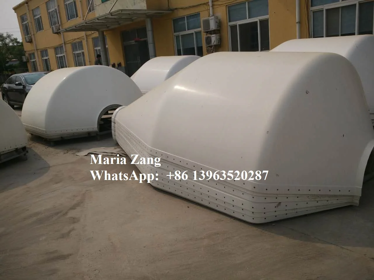 Fiberglass Pig FRP Silo - Efficient Pig Feeding System