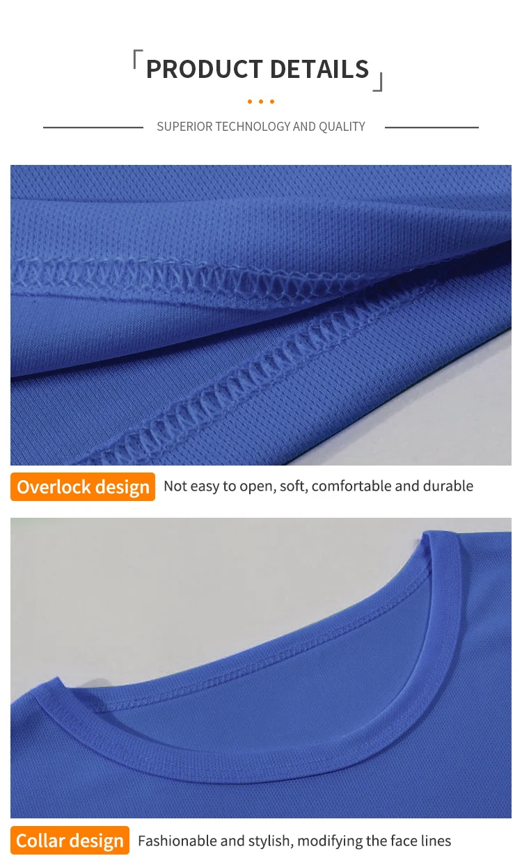 Custom Tagless Blank T Shirts for Printing - Men's White T-Shirt 160g