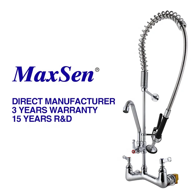 Industrial Kitchen Tap Pre-rinse Sprayer Single Overhead Pre-rinse ...