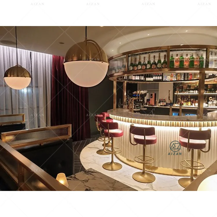 Stylish & Durable Modern Bar Counters for Home & Business