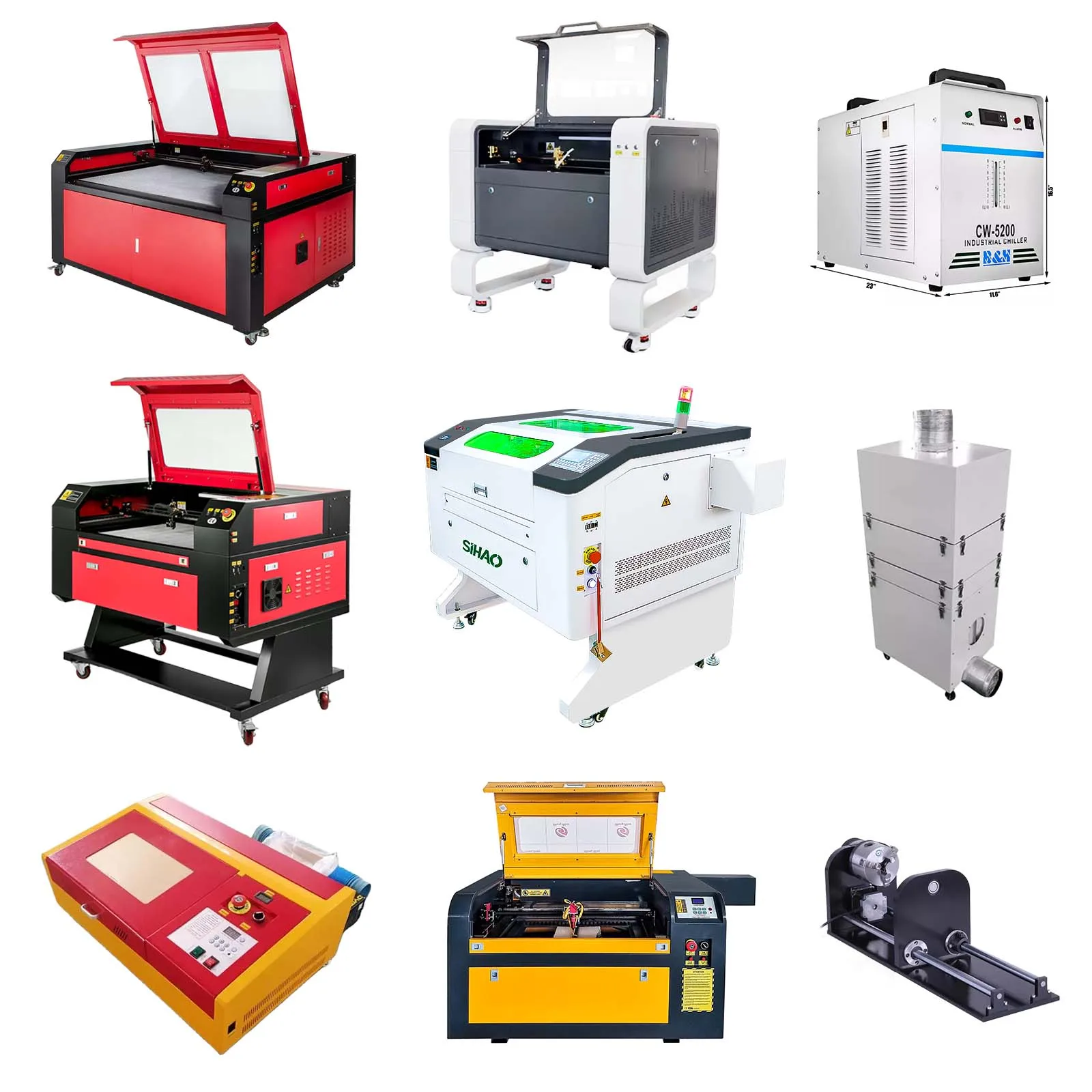 Vevor CO2 Laser Stone Engraving Machine with Chiller