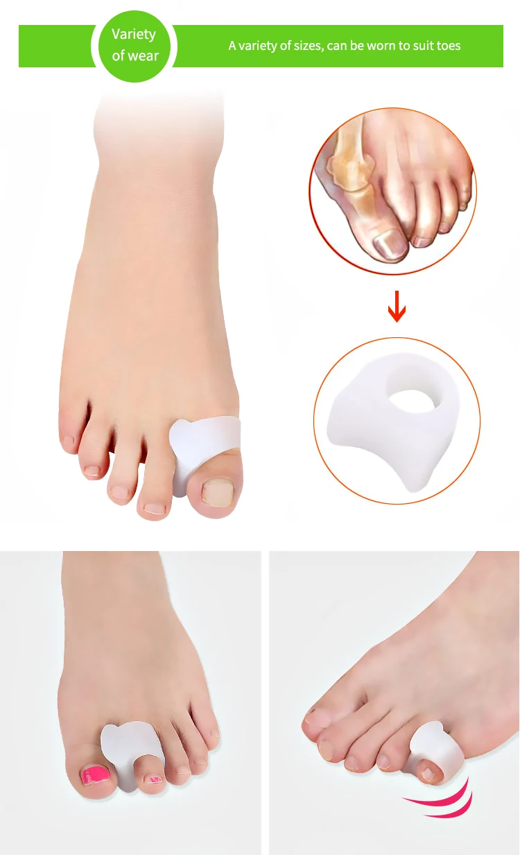 JOGHN Sebs Splitter Thumb Valgus Corrector Overlap Separator Little Toe ...