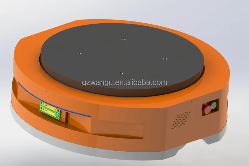 QR Code Guided AGV - Efficient Material Transport Robot