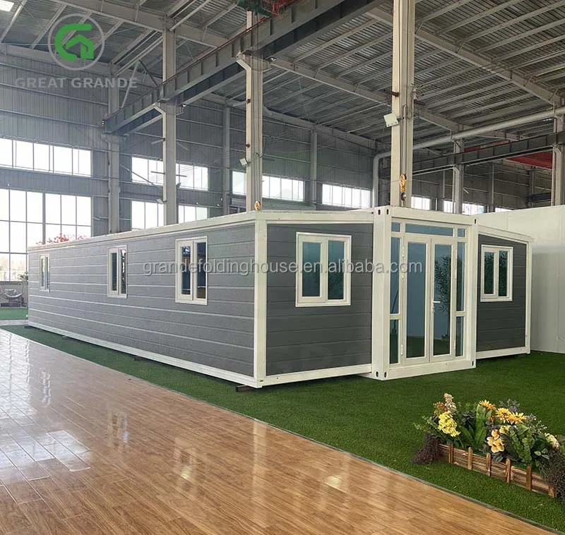 Prefab House Extendable Containers House Ready to Living Factory Provide 40Ft Luxury 3 Bedroom ...