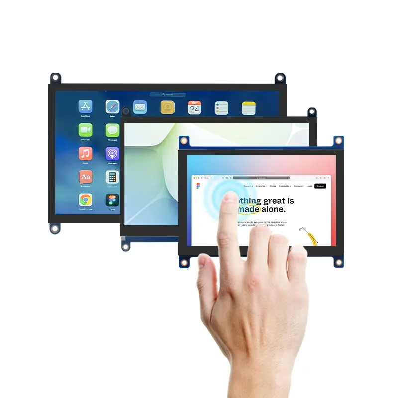 2.1 to 10 Inch HMI Touch Screen Displays for Industrial Use