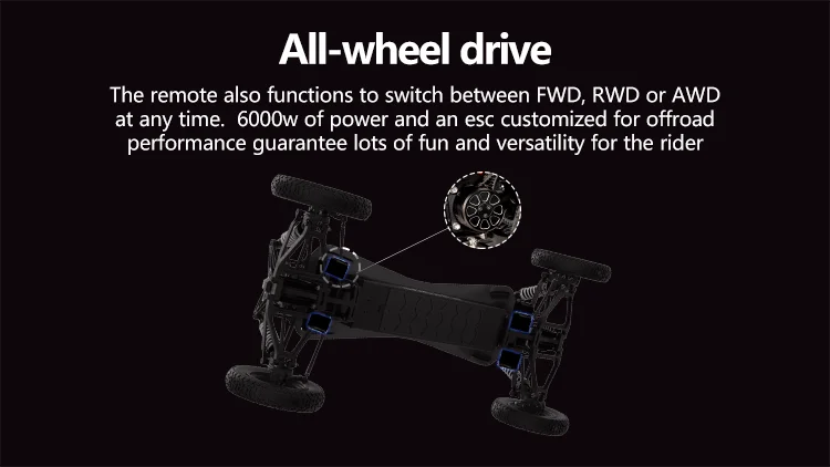 Custom Skateboard Electric Dual Motor All Terrain Mountain Snow Off ...