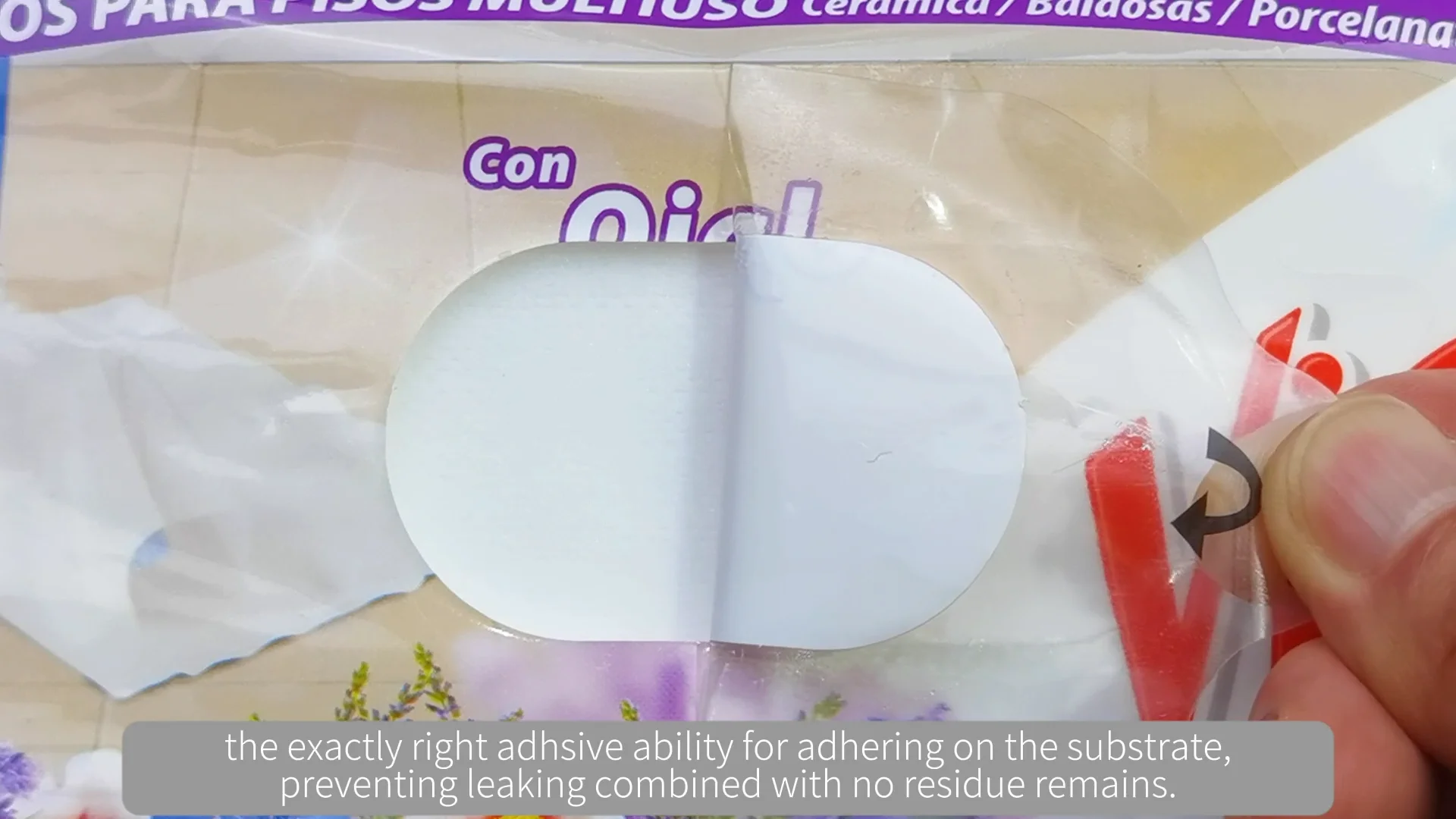 60 Microns Coated Transparent Bopp Film Wet Tissue Package Window ...