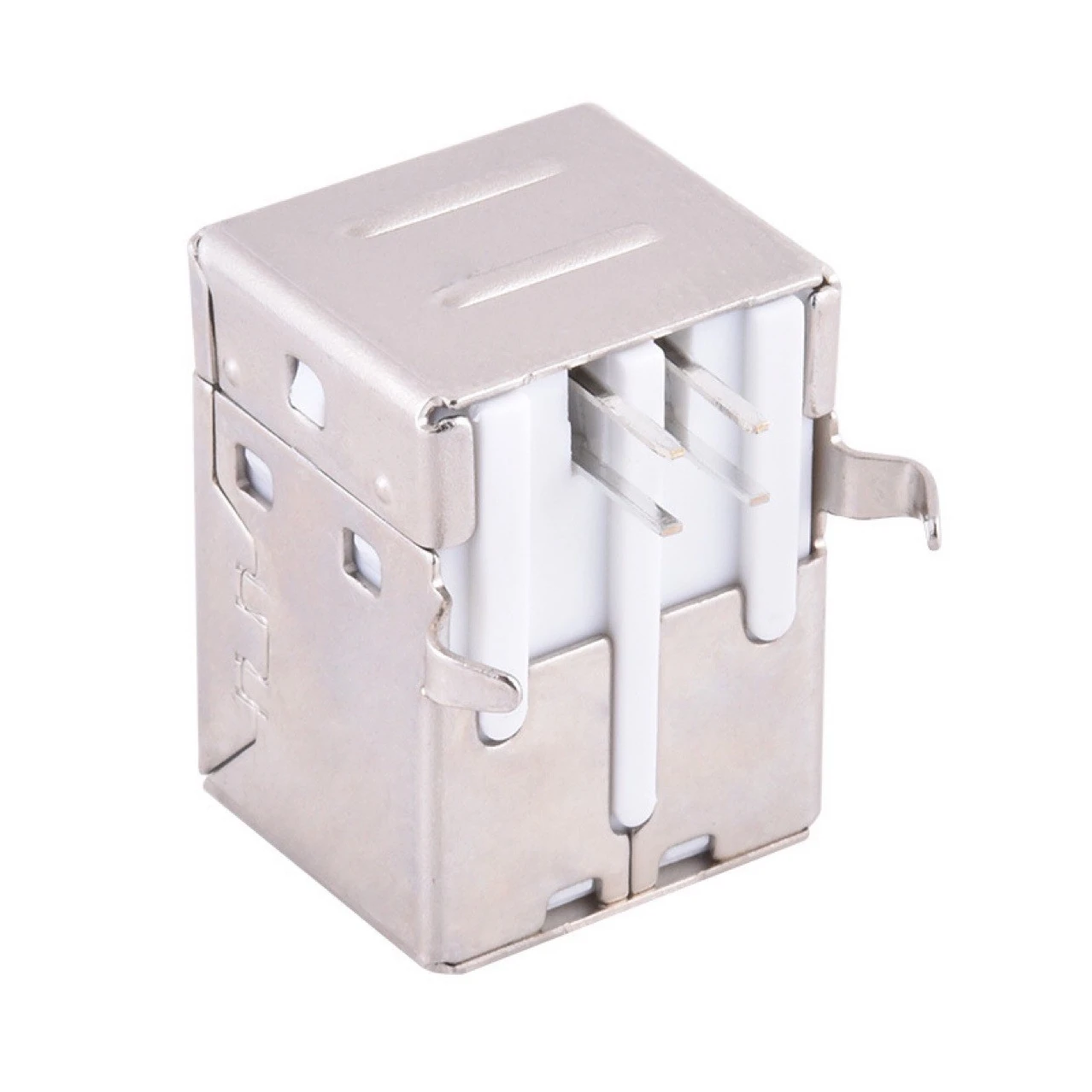 90-degree Usb B Type Female Connector Dip Bf90 Degree Square Port ...