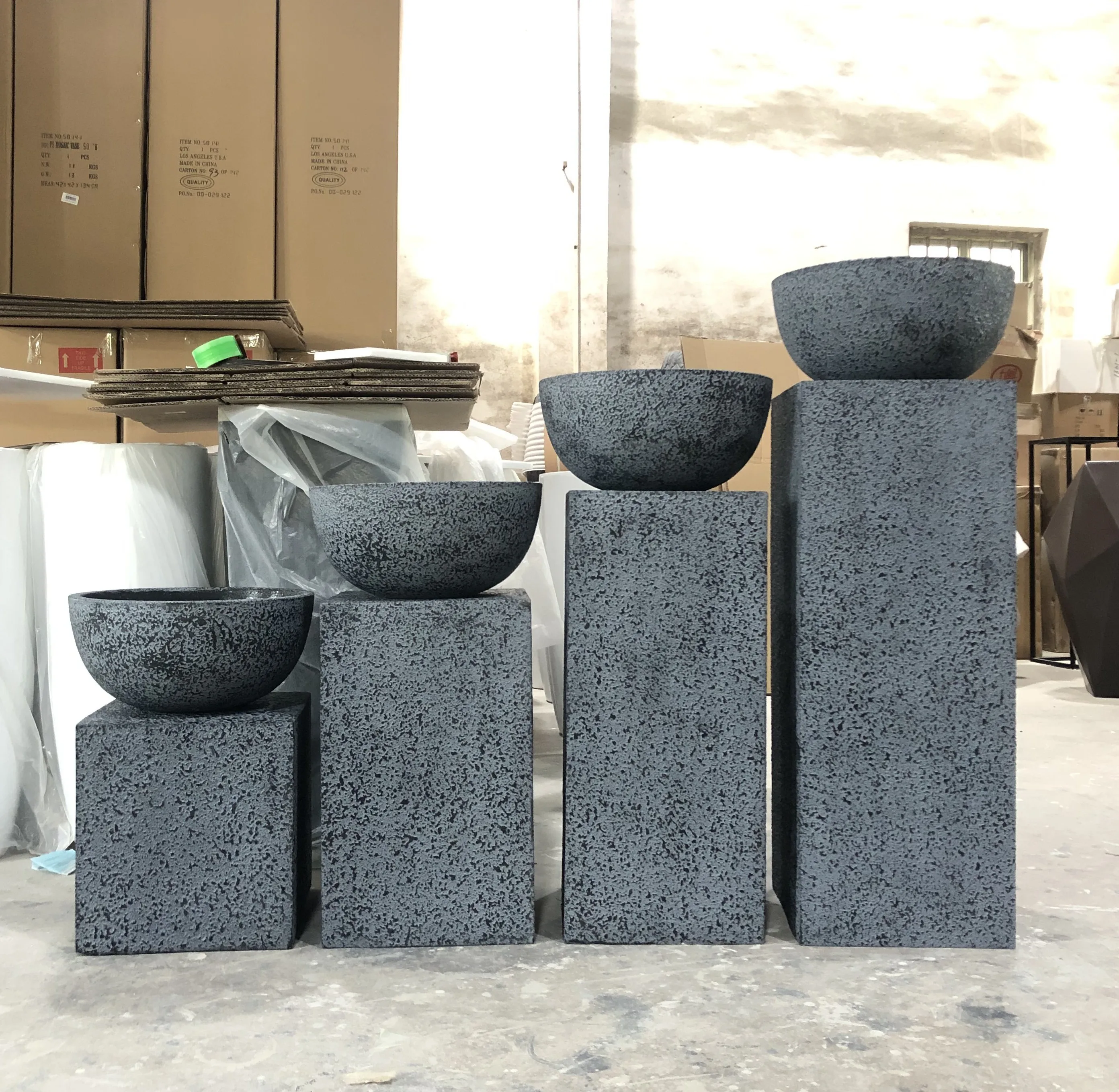 Large Fiberglass Flower Pot - Modern Luxury for Indoor & Outdoor