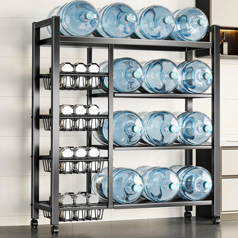 Mascot Fruit Vegetable Storage Cabinet - Multi-Layer Kitchen Display Stand