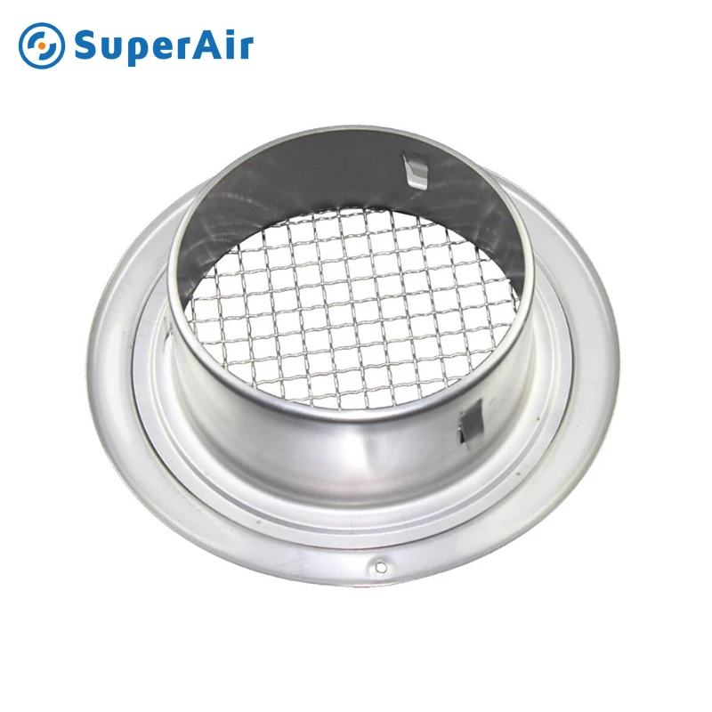Waterproof Round External Louvers Stainless Steel Louvers Outdoor air ...