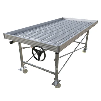 Greenhouse Flood Rolling Bench Ebb And Flow Table With Hydroponic ...