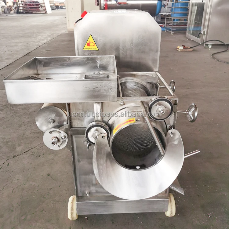 Fish Filleting / Deboning Machine Meat Separator For Fish Shrimp ...