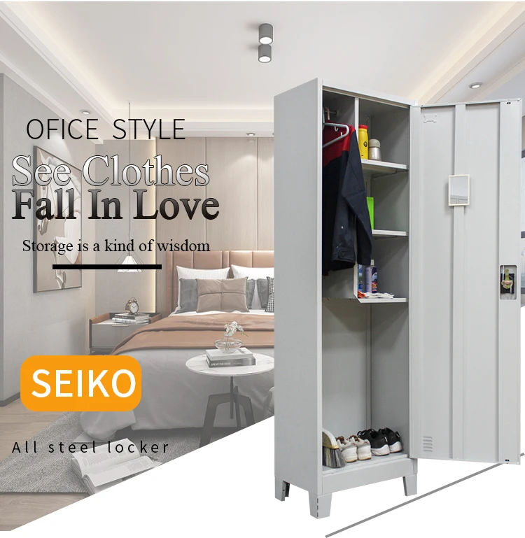 School Office Building Rust-proof Mop And Broom Storage Single Door ...