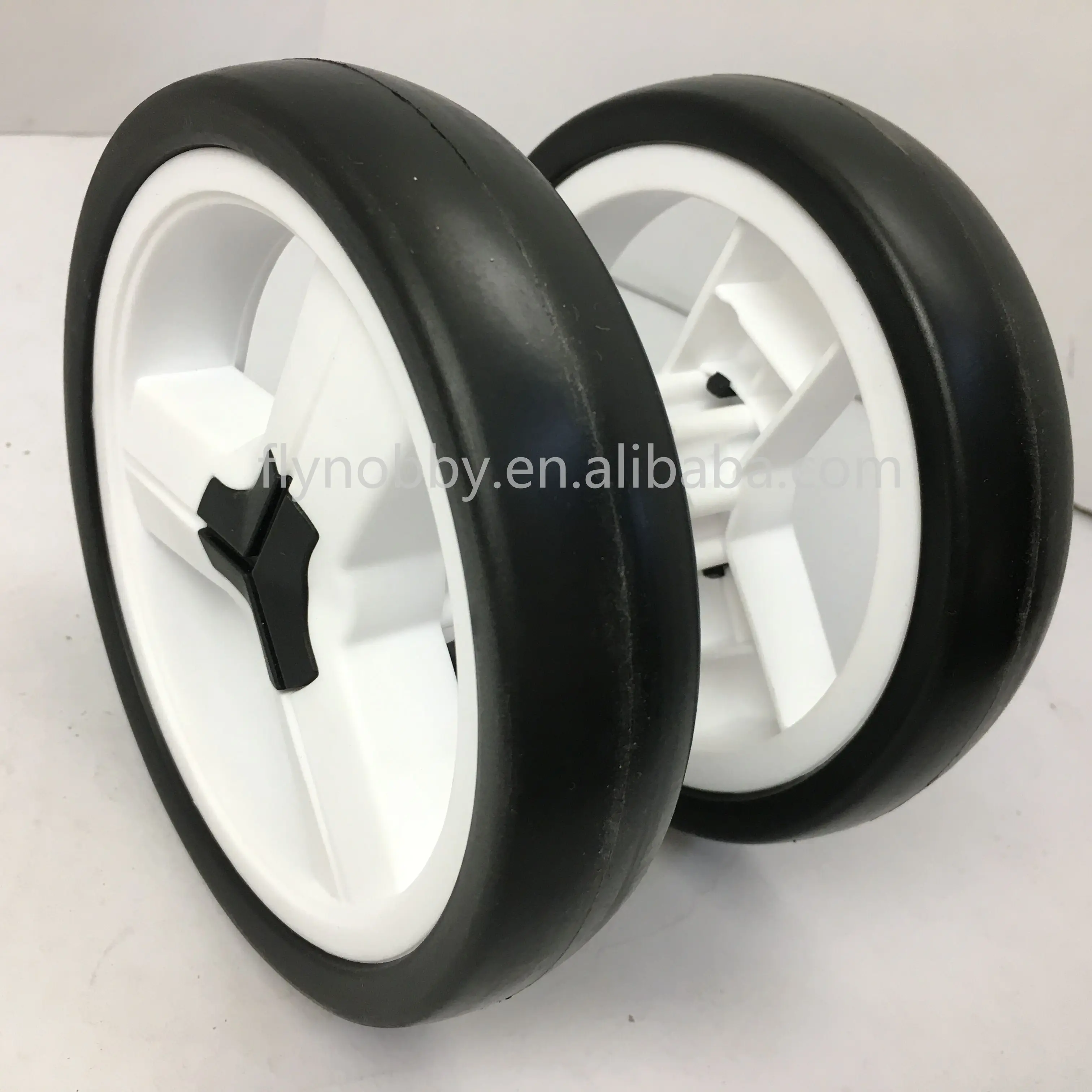 6 Inch Plastic Wheels And Rims Eva Foaming Stroller 2 Wheel Shock ...