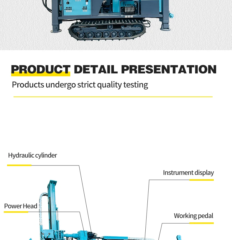 Global Geotechnical Core Sample Drill Rig Machine FD400 Soil Testing ...