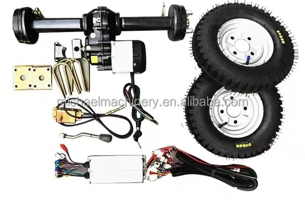 Customized Walking Speed Electric Motor Rear Axles for Evs