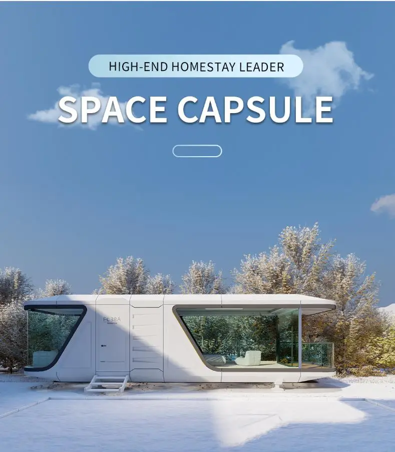 China Modern Mobile Steel Frame Prefab Extendable Home Capsule Mini ...