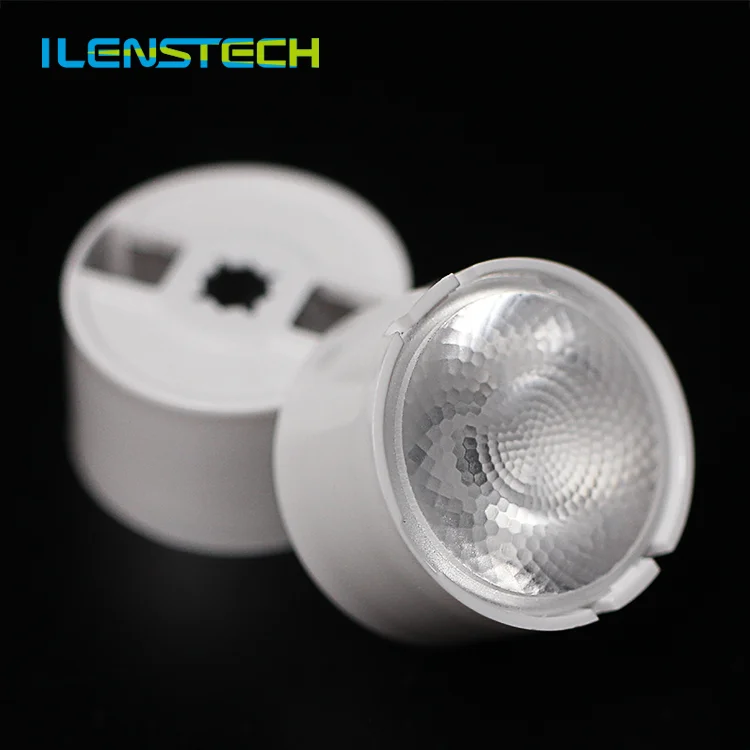 20mm Single Led Lens With Bracket 12 Degree Bead Surface Pmma Led ...