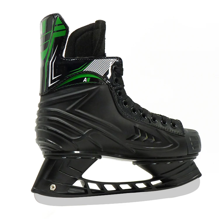 Man Boy OEM Fibre Midsole Hard Shell Speed Hockey Ice Skates