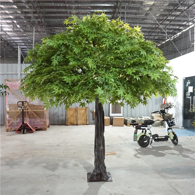 Outdoor Artificial Decorative Green Tree Large Artificial Branches Tree ...