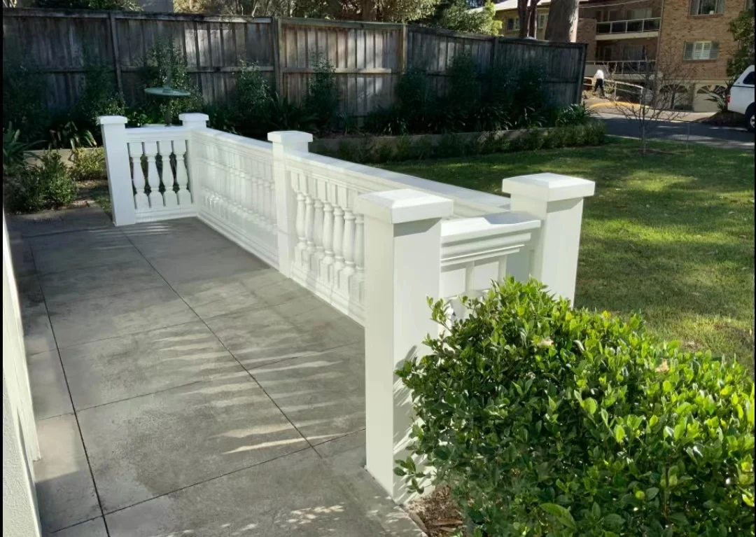 High Density Polyurethane Balustrade Systems for Exteriors