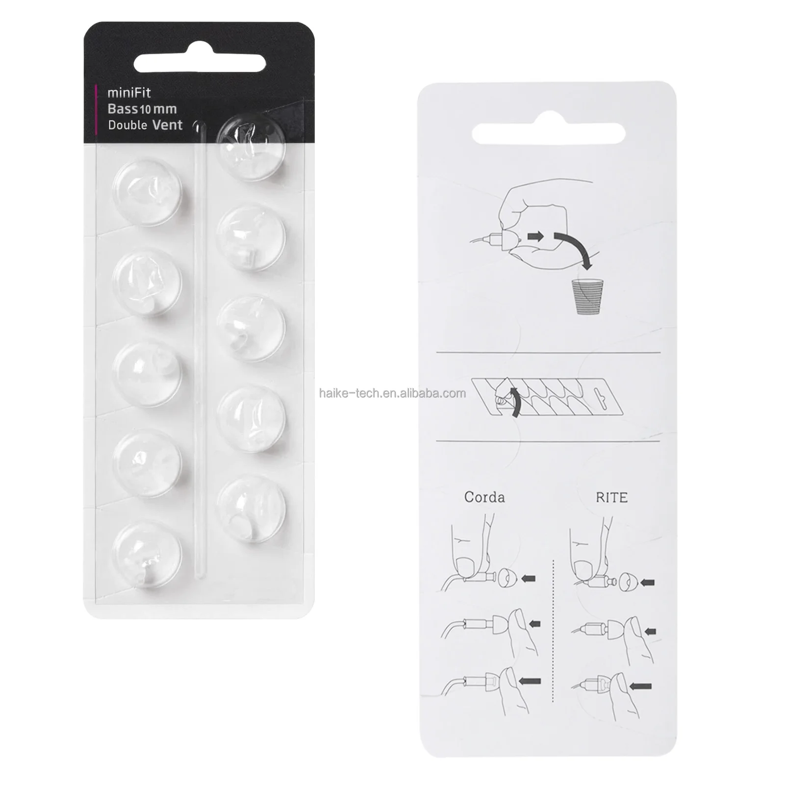 Phonak Open Domes Earplugs Replacement Open Tips Phonak Type Ric And ...