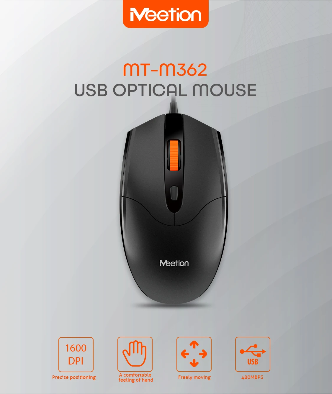 Meetion M362 Wired Mouse | Alfrensia