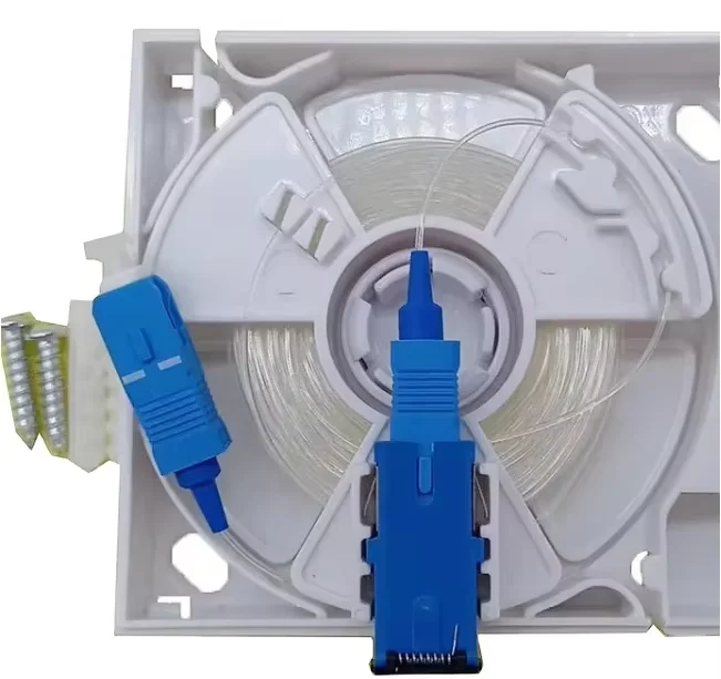 Optic Fiber Equipment - FTTH FTTR 1 Core Mini Termination Box