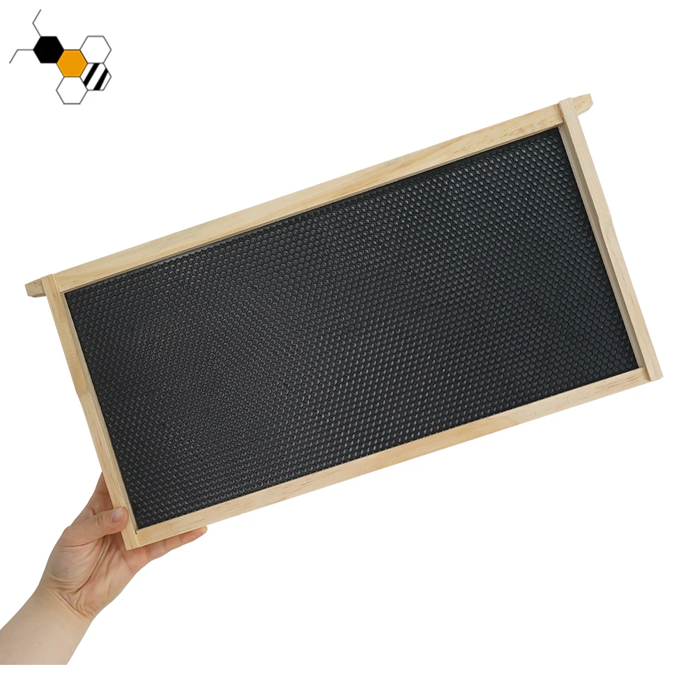 Wooden Bee Hive Frames With Plastic Foundation Sheet Assembled Pine Bee ...