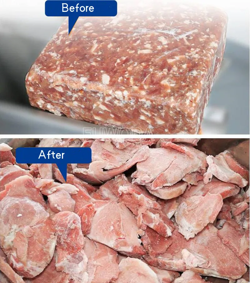 Frozen Meat Block Shredder - Efficient & Durable Solutions