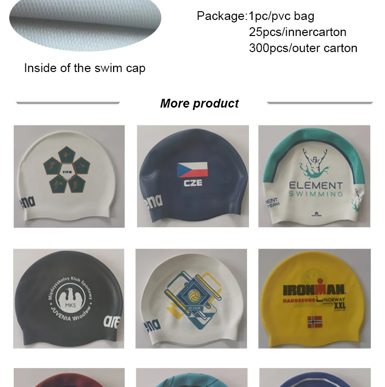 High-quality Custom Design Swim Cap Factory Outlet Swimming Pool ...