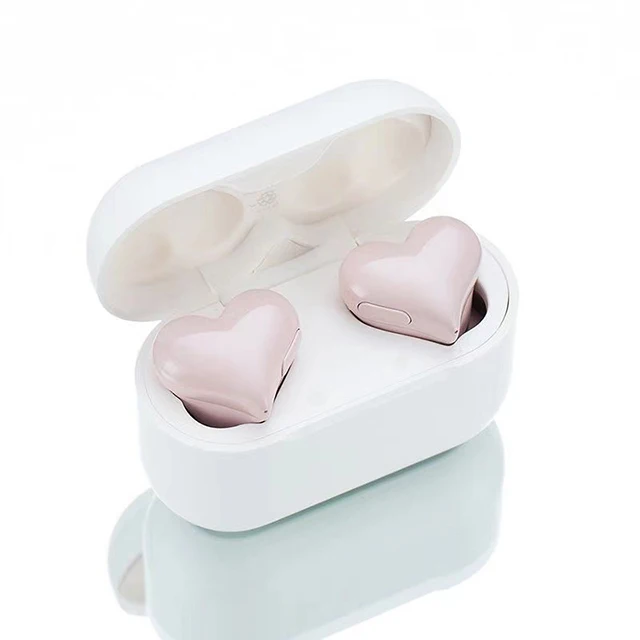 Top Sales Tws Bt5.3 Gift In-ear Wireless Heart Earbuds Cute Love Heart ...