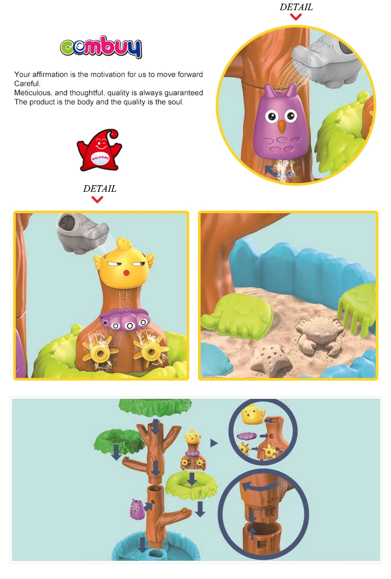 Tree Water Table Sand Plastic Summer Beach Toy Set For Kids - Buy Beach ...