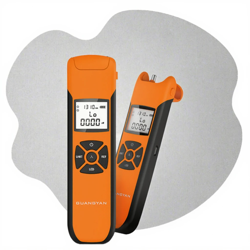 G10 Mini OPM Handheld Fiber Optic Equipment Rechargeable Optical Power ...