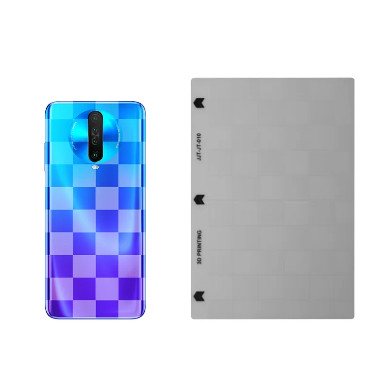 Transparent Back Sticker Film Mobile Phone Laminate Pvc 3d Relief ...