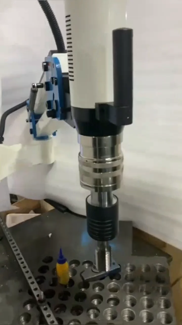 M3-m16 M6-m24 Universal Vertical Servo Tapping Machine Electric Metal ...