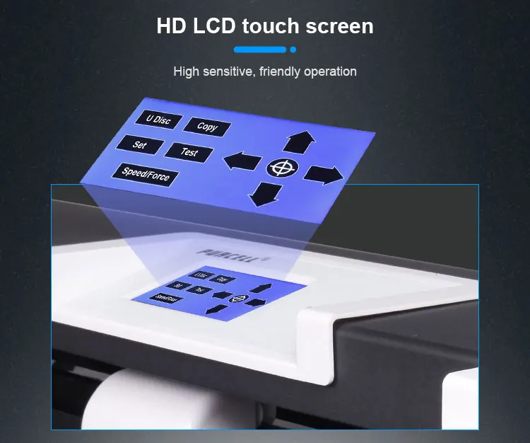720 Graph Plotter Paper Sticker Cutter Plotter Vinyl Machine Auto ...
