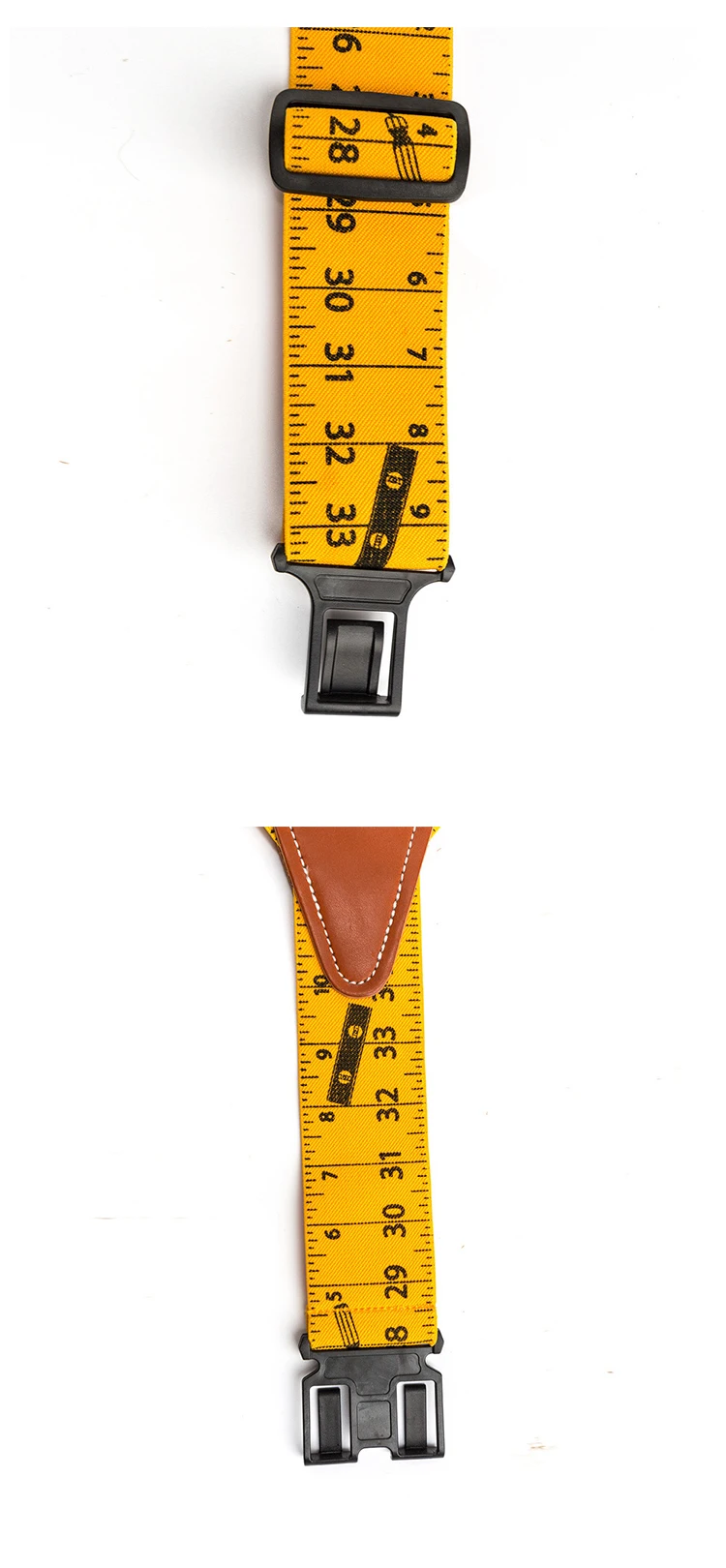 Heavy Duty Work Custom 3 Clips 5cm Tape Measure Trouser Ruler Brace ...