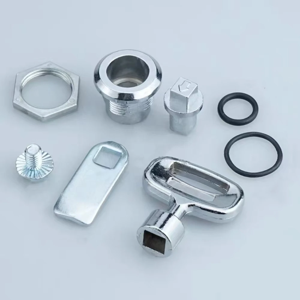 Electrical Control Panel Door Lock Square Insert Cam Latch Lock ...