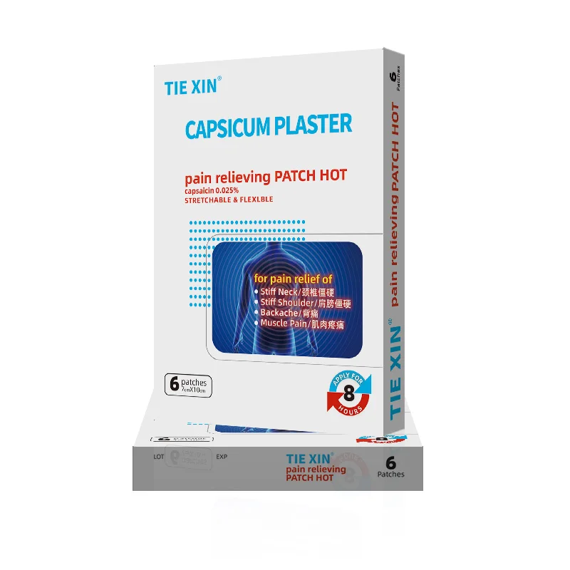 Pain Relieving Stickers Capsicum Plaster Patch Medical Joints Pain ...