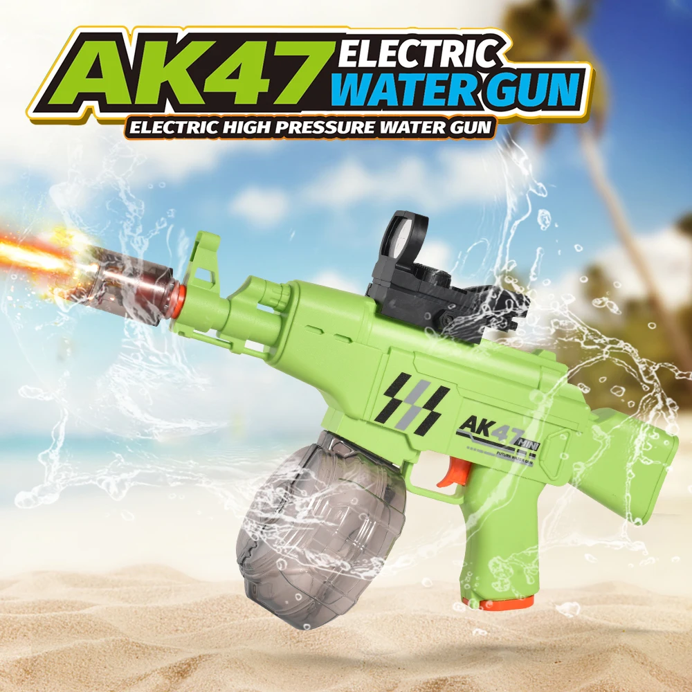 Kid Cool AK47 Electric Water Guns - High Pressure Fun