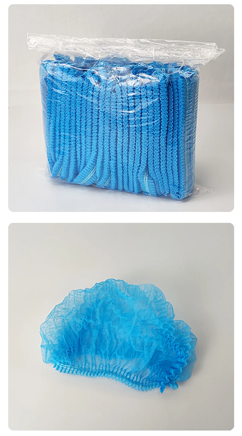 Disposable Hair Nets - Dust Proof & Waterproof Protection