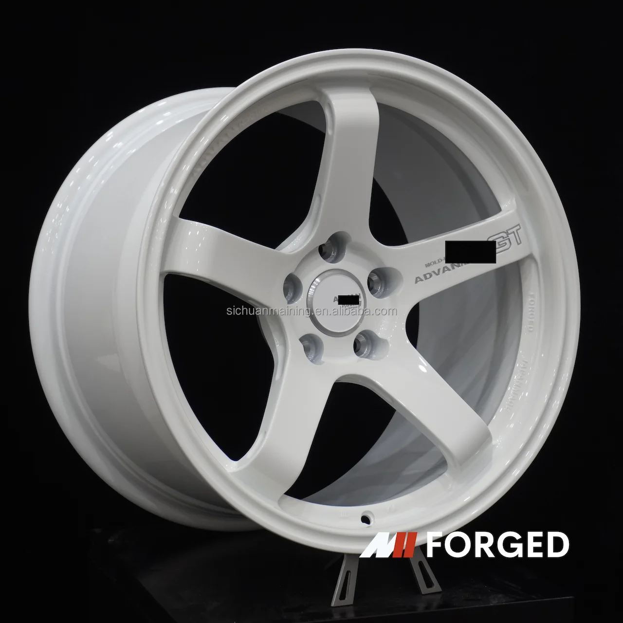 Advan GT White Concave Design Alloy Wheels - 17 to 19 Inch