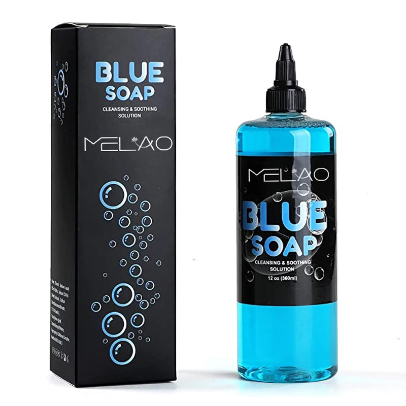 Melao Deep Cleansing During Tattoo Blue Soap Moisturizing Reduce ...